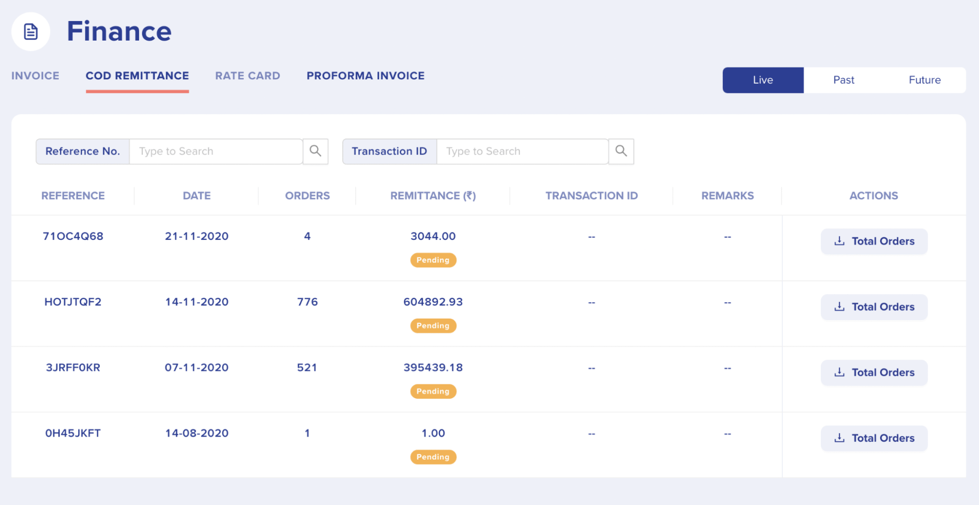 COD Remittance Pickrr Guide COD Remittance Pickrr Guide